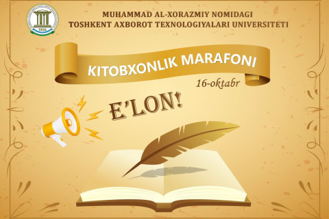 A new project by TUIT! - Tashkent University of Information ...